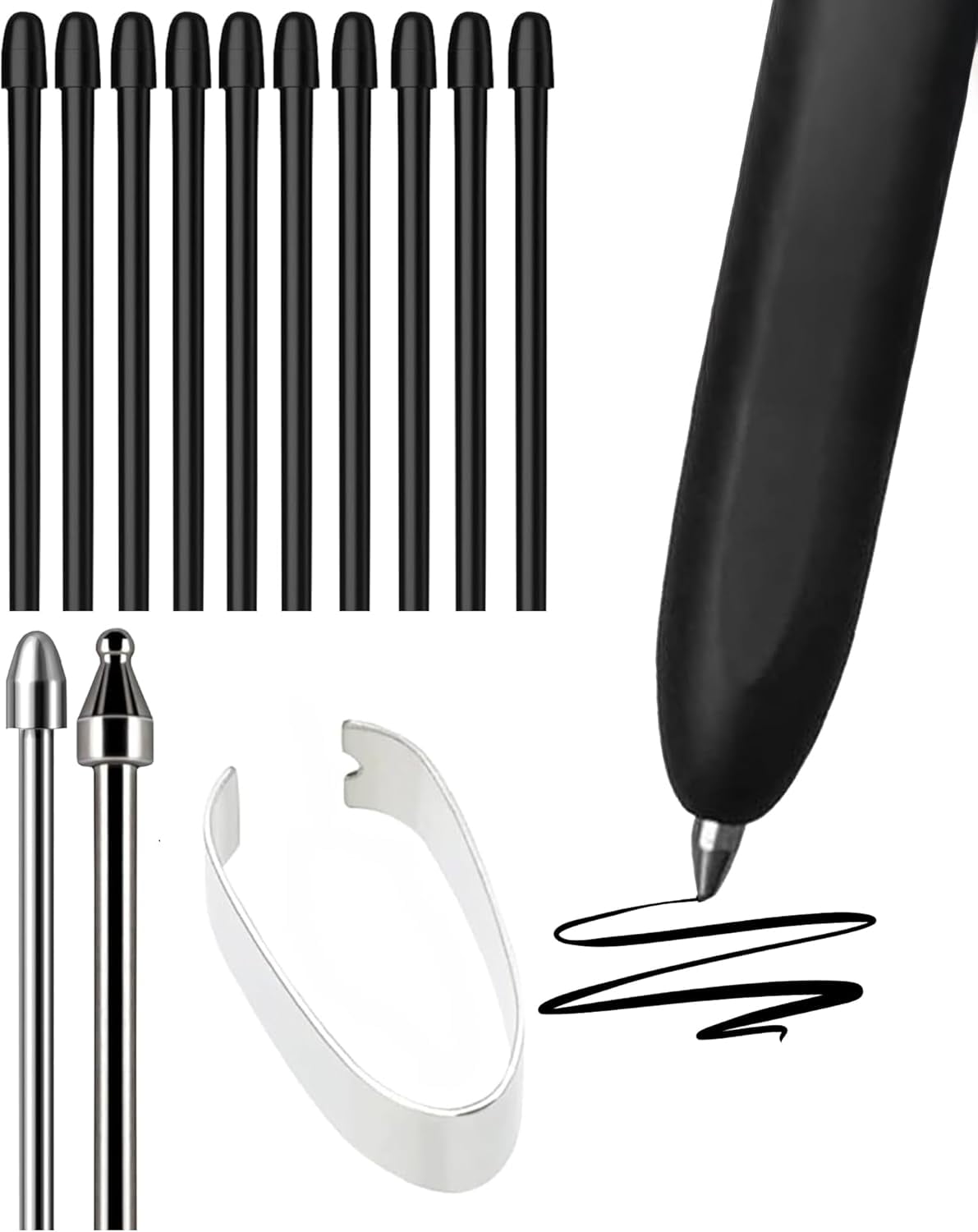 EFFFERTWQL-12PCS Soft & Metal Samsung S Pen Tips Nibs Replacement for ...