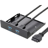 EFFFERTWQL-2 Ports USB 3.0 Front Panel Floppy Disk Bay 20 Pin Hub ...