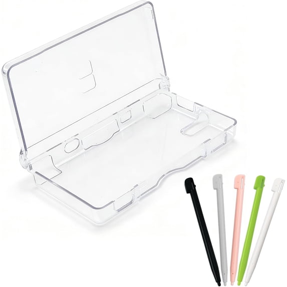 EFFFERTWQL-5Pcs Stylus Pen and Transparent Hard Protective Shell for DS ...