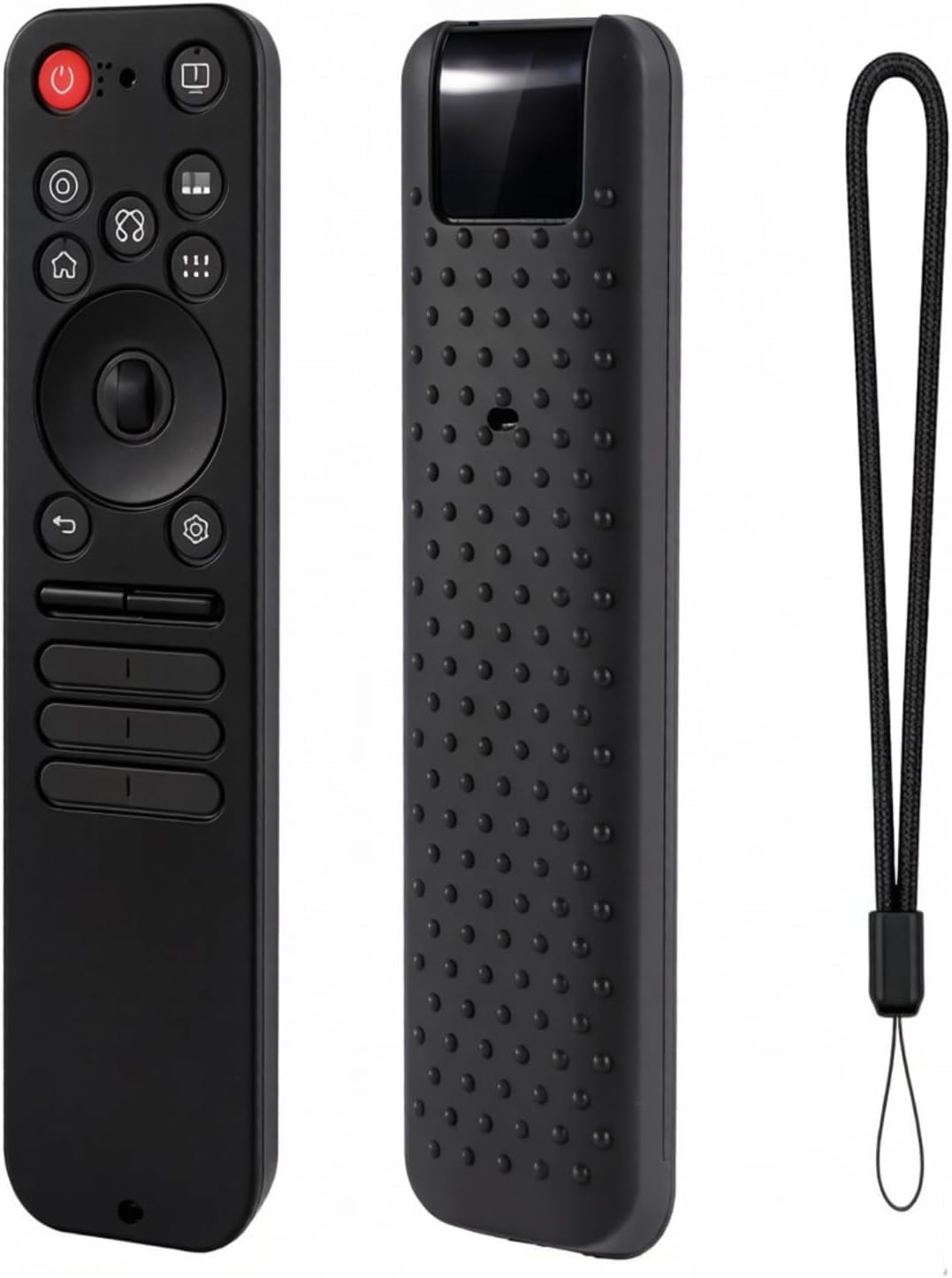 EFFFERTWQL-Black Silicone Cover for LG MR25GA Protective Case ...