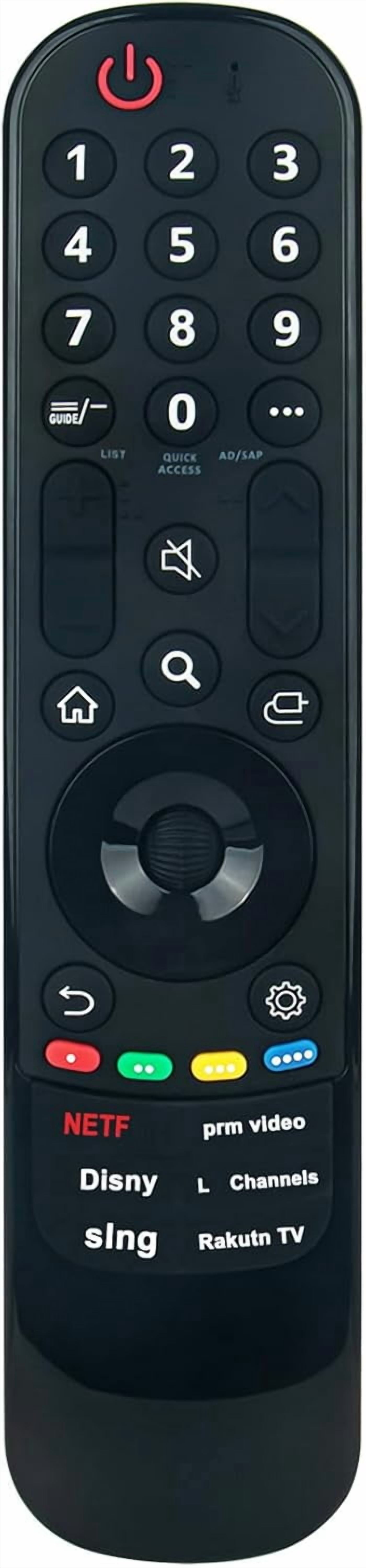 EFFFERTWQL-Infrared Replacement Remote Control Applicable for LG UR8000 ...