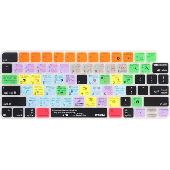 EFFFERTWQL-Shortcut and Language seriers Silicone Keyboard Cover Skin ...