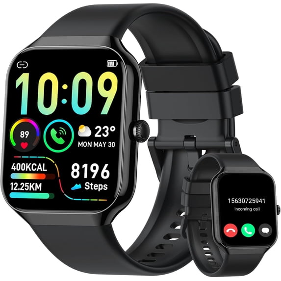 EFFFERTWQL-Smart Watch(Answer/Make Call), 1.96"HD Smartwatch for Men ...