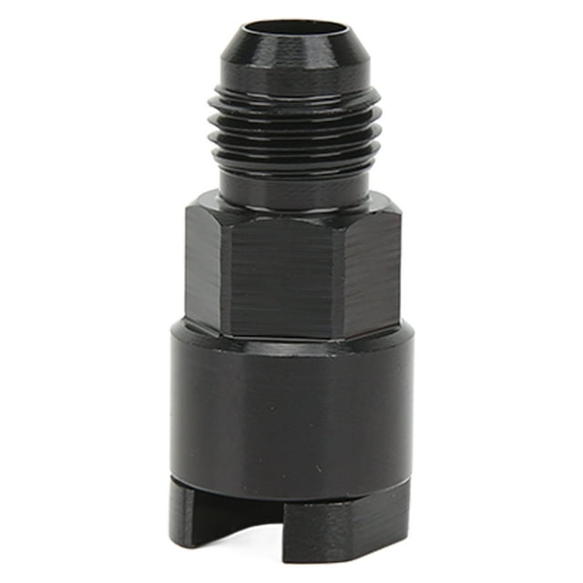 Efi Adapter Quick Disconnect Aluminum Alloy Black Anodized Waterproof