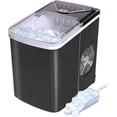 EFIC123-SSBLACK Compact Countertop Ice Maker, 26lbs of Ice per Day ...