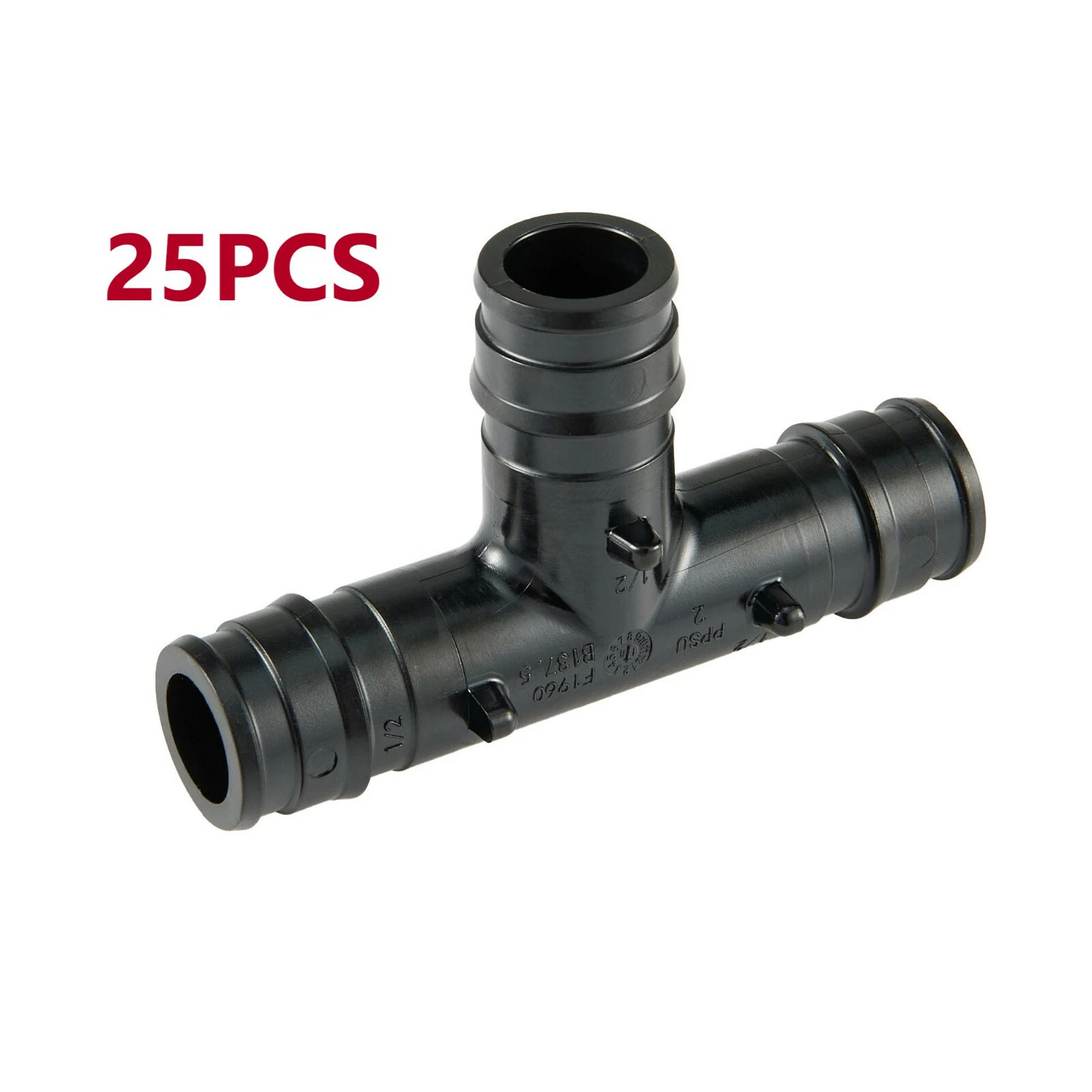 EFIELD 25PCS Poly PPSU Pex-A Expansion Fitting 1/2" X 1/2" X 1/2" Tee, Lead Free - Walmart.com