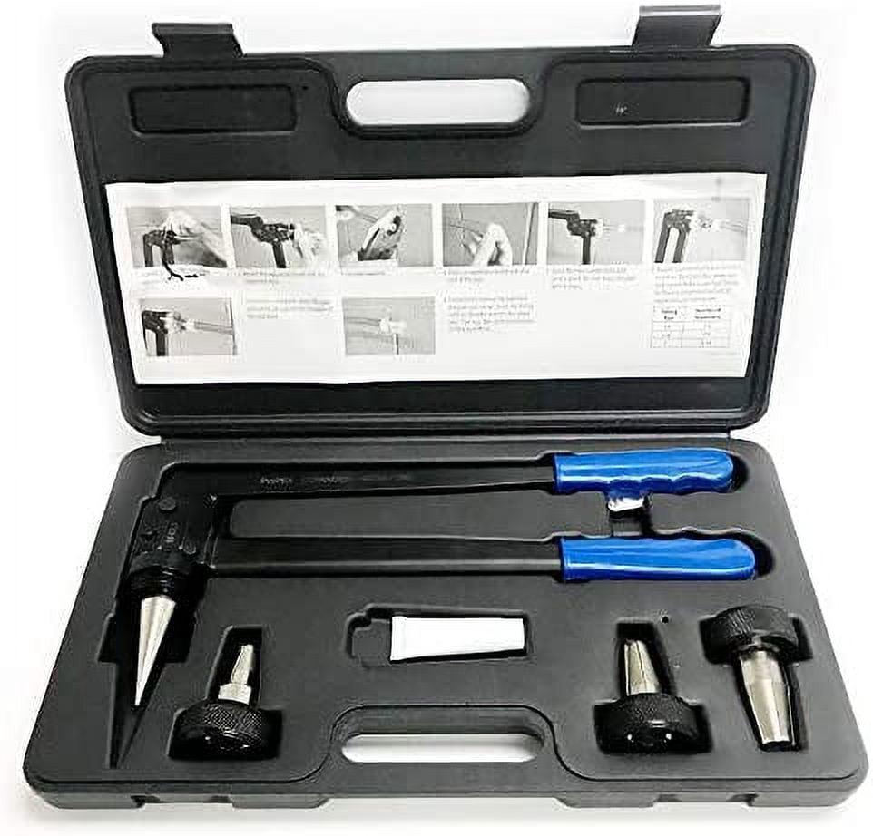 EFIELD Pex A Pipe Expansion Tool Kit - Tube Expander Kit - Includes 1/2 ...