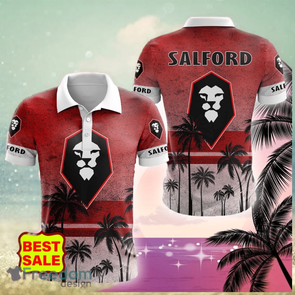 EFL Logo Salford City Hawaiian shirt - Walmart.com