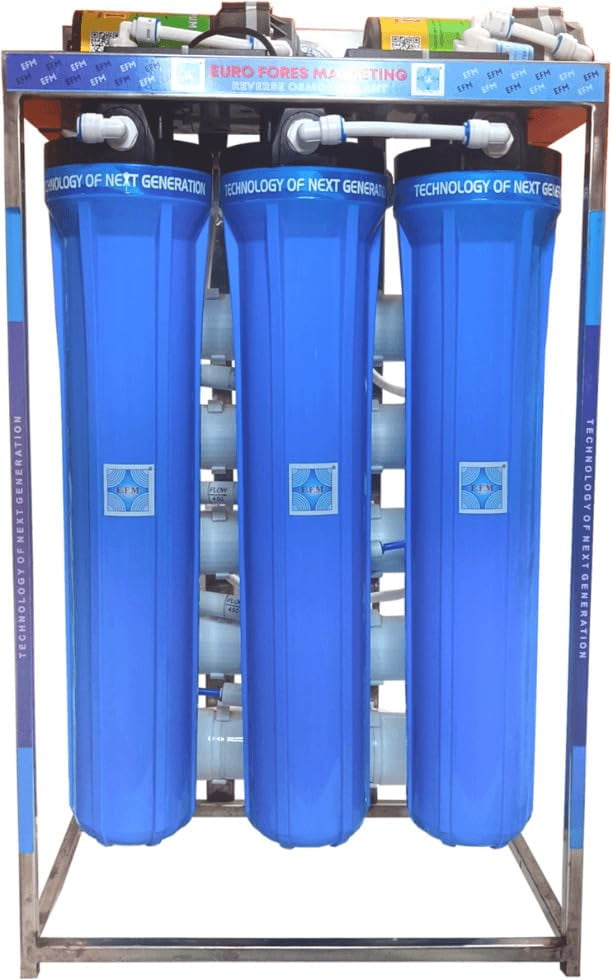 EFM 50 Lph Ro Water Purifier Plant Commercial System 50 L Ro Water ...