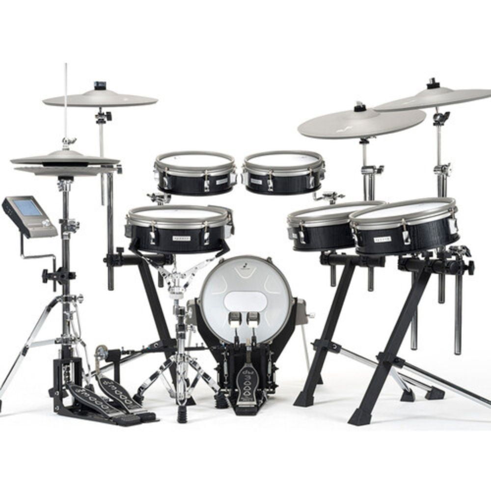 "EFNOTE 3X 6-Piece 12"" Electronic Drum Set with Mesh Heads and USB ...