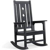 Best Choice Products All-Weather Rocking Chair, Indoor Outdoor HDPE ...