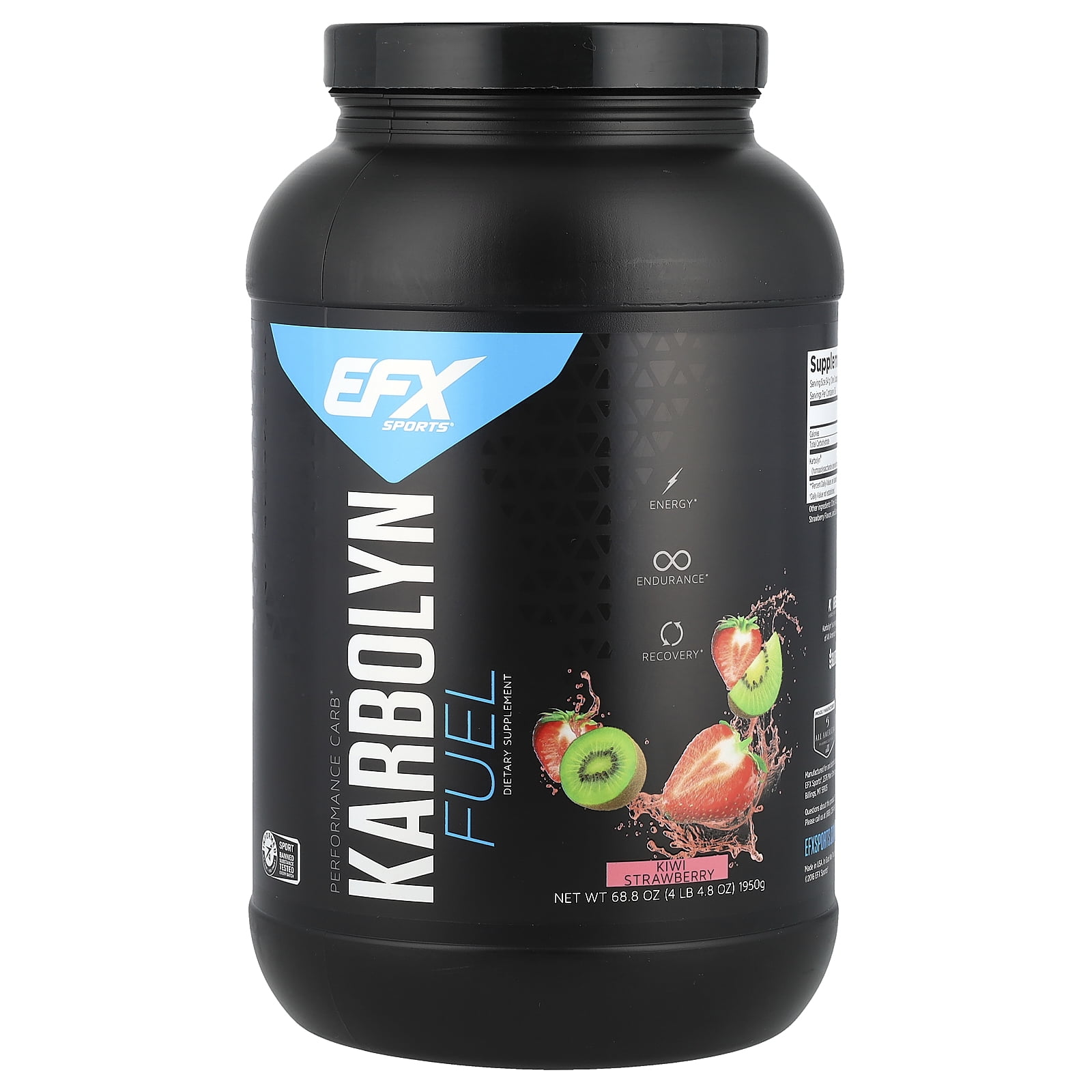 EFX Sports Karbolyn Kiwi Strawberry - Gluten Free - Walmart.com