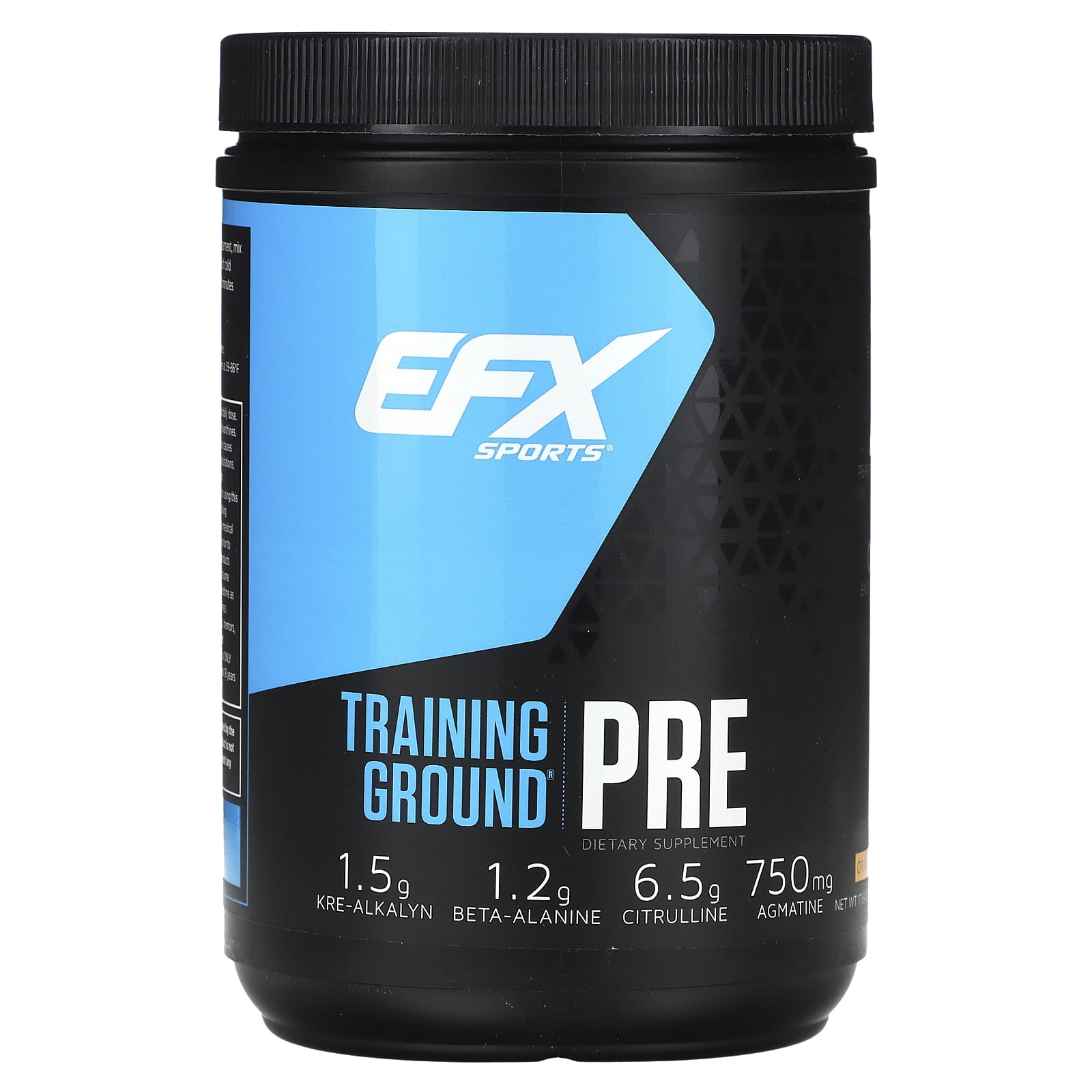 EFX Sports Training Ground, PRE, Orange Mango, 1 lb 1.64 oz (500 g ...