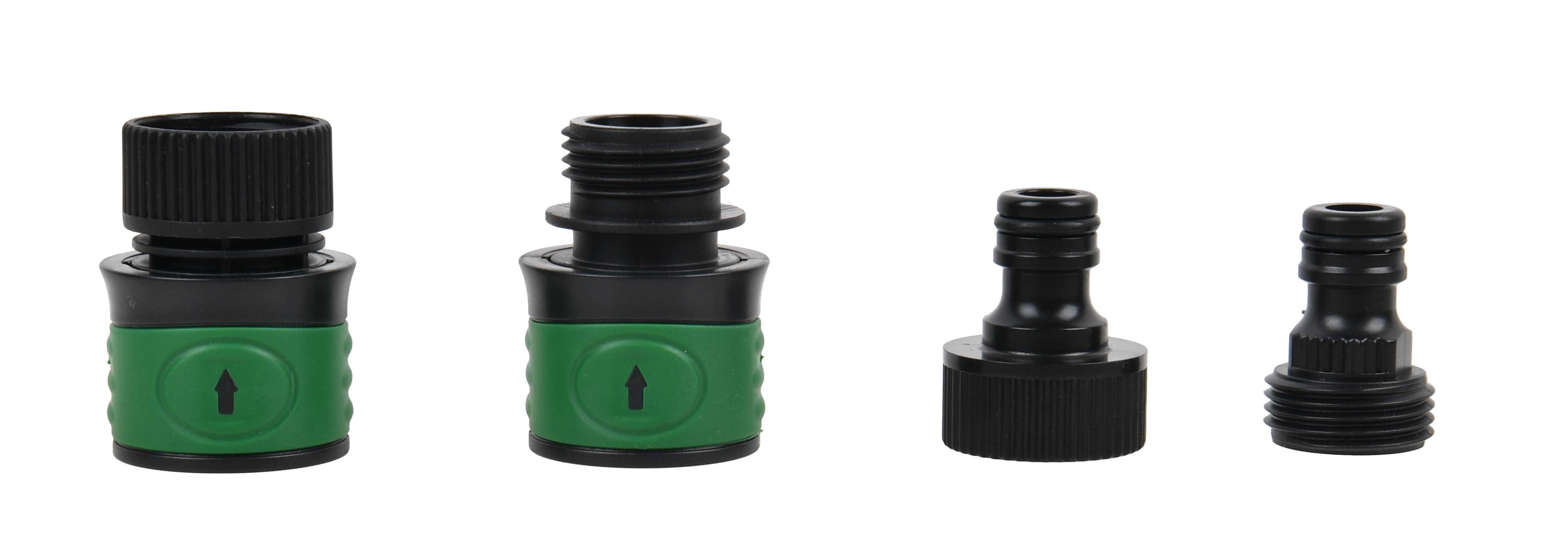 Expert Gardener 4PC Plastic Hose Quick Connect Set - Walmart.com