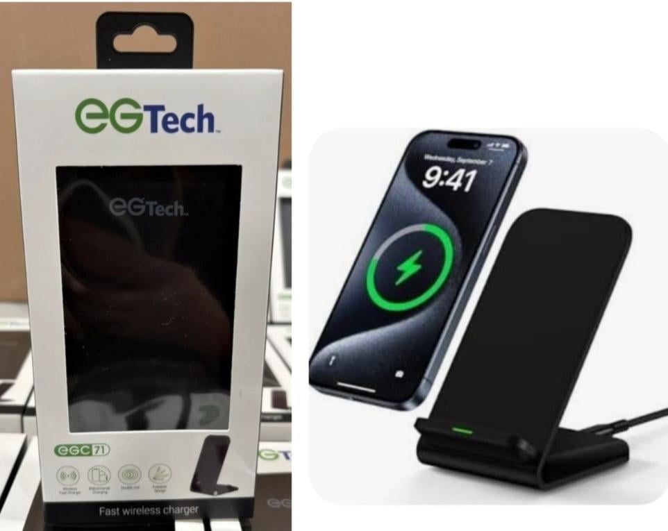EG Tech Fast Wireless Charging Pad/Stand - Walmart.com