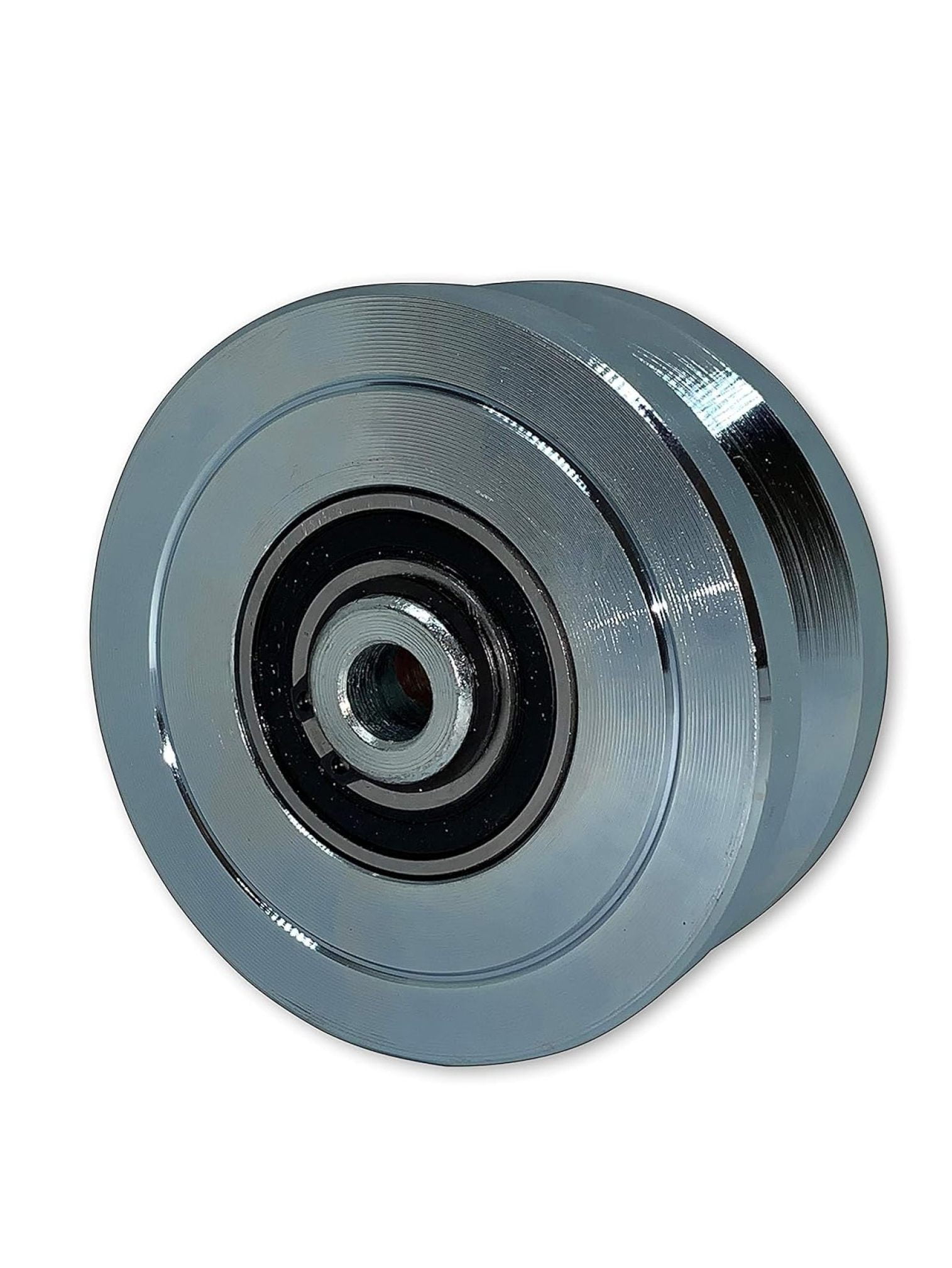 EG096 Slide Gate Wheel 4” V- Solid Steel Sliding Wheel Bearing for ...