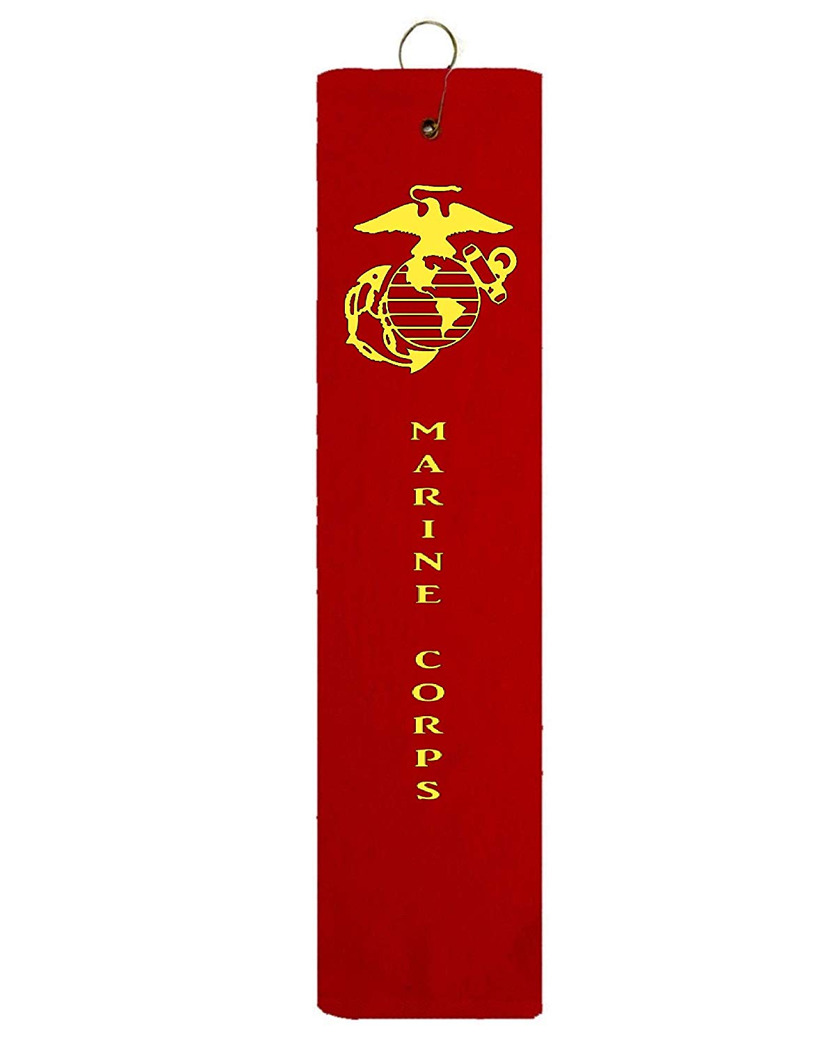 EGA Veteran Marine Corps USMC Jarhead Tri-fold Golf Towel With Grommet ...