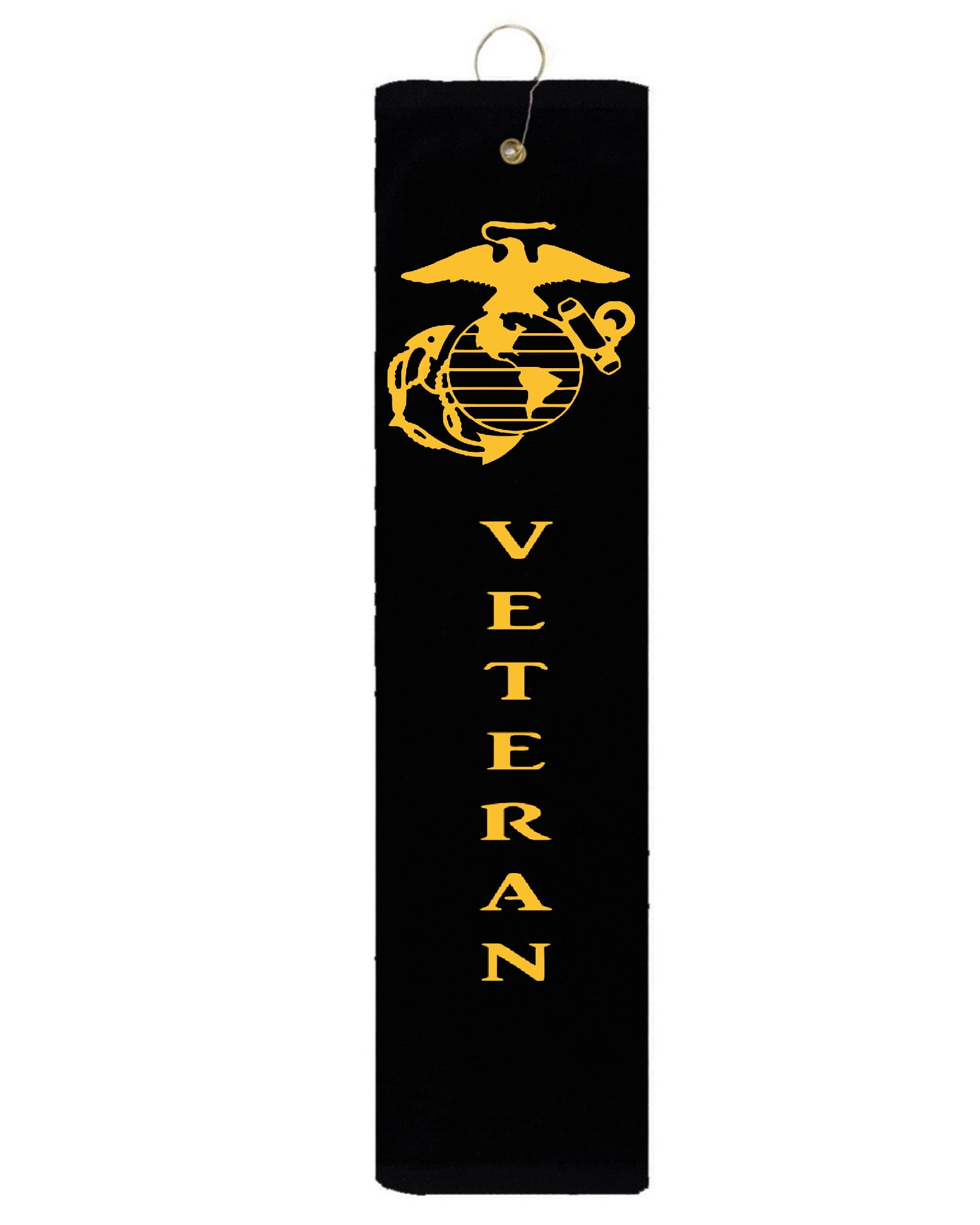 EGA Veteran Marine Corps USMC Jarhead Tri-fold Golf Towel With Grommet ...