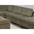 EGBHDSFT Tan Chenille Modular Armless Corner Wedge Sofa Chair - Walmart.com