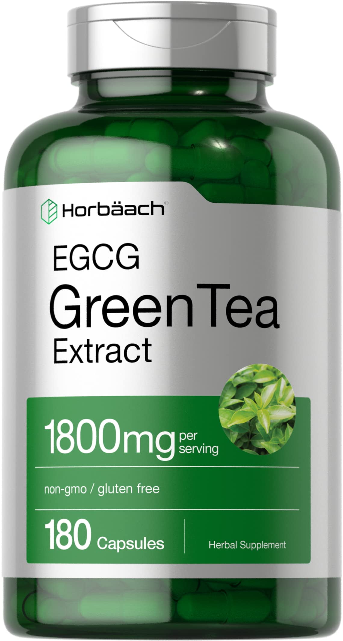 EGCG Green Tea Extract Pills | 180 Capsules | Max Potency | Non-GMO ...