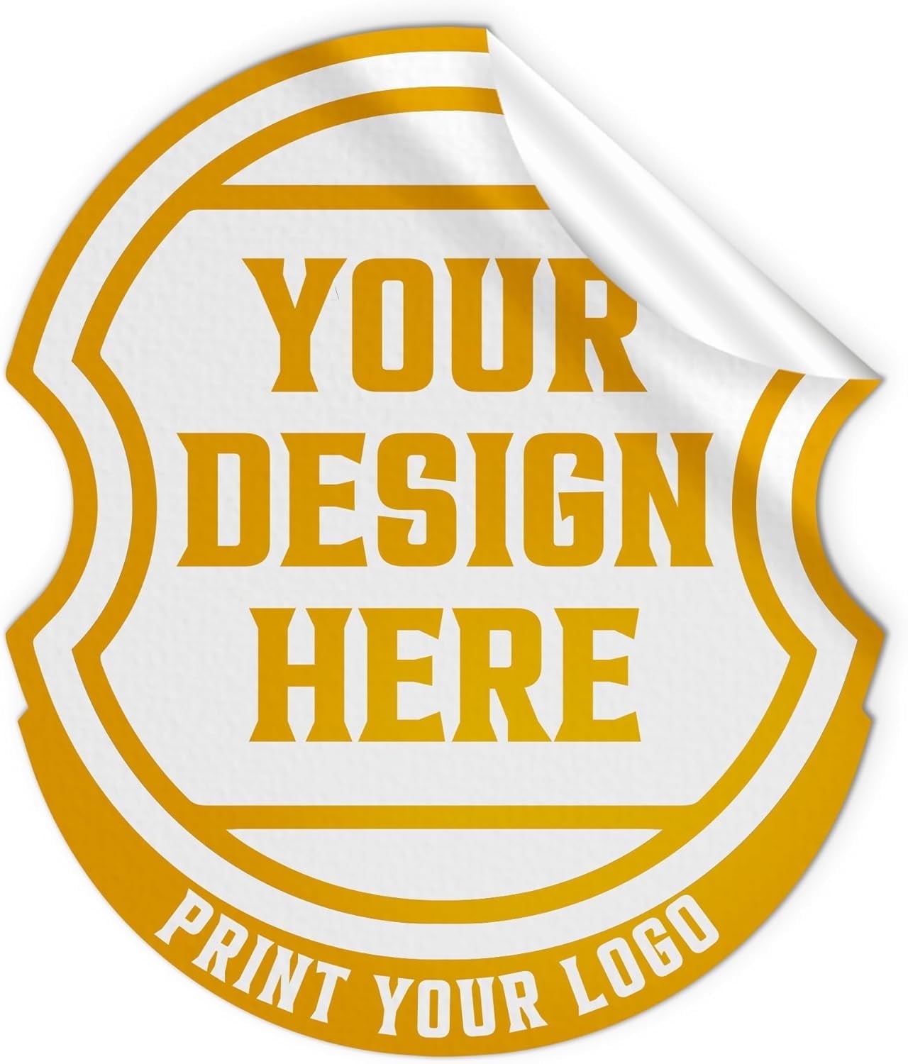 EGD 480 Pack Custom Stickers for Business Logo | Print Your Own Sticker ...