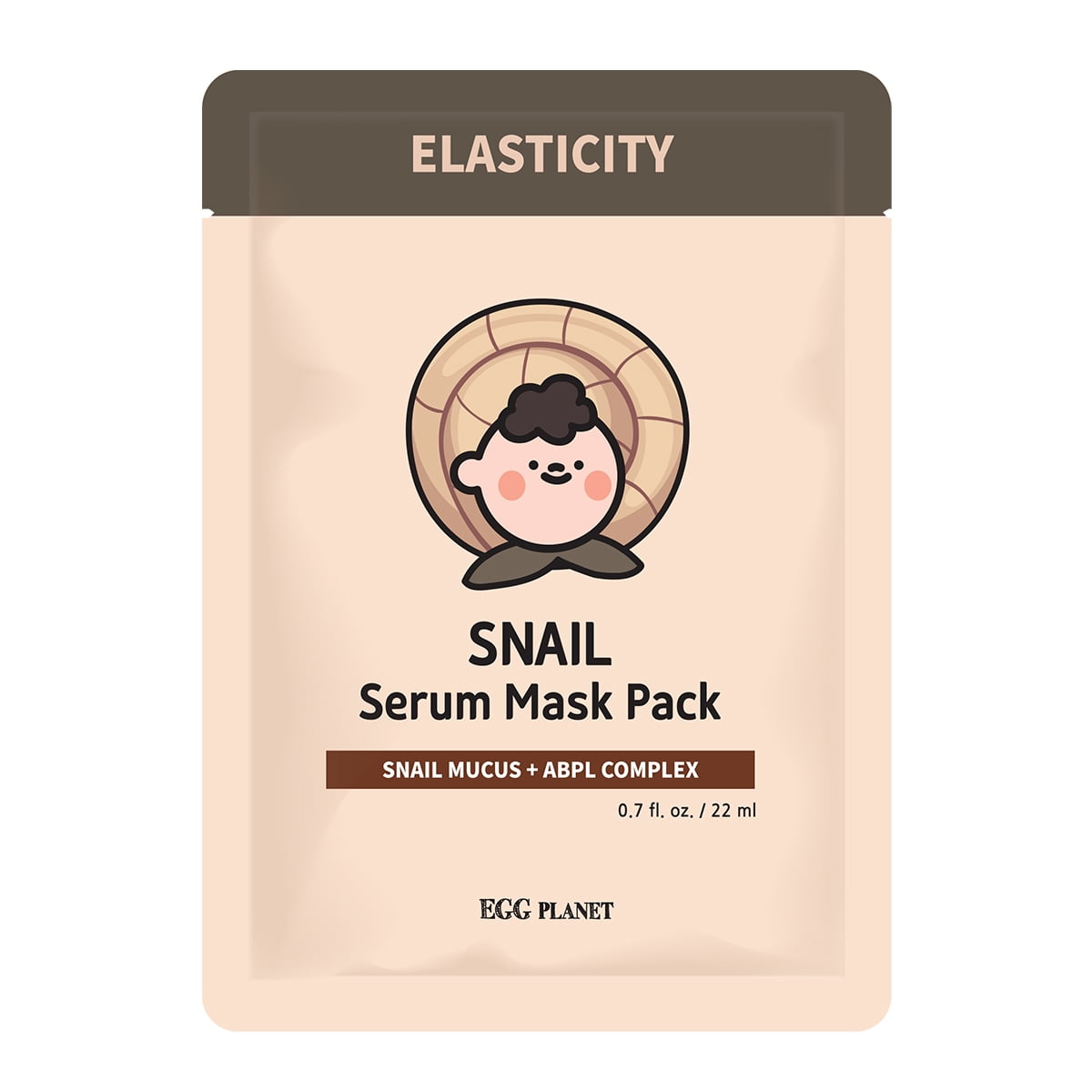 EGG PLANET SNAIL Serum Mask Pack, 5 Packs, 0.7 fl oz. (22ml ...