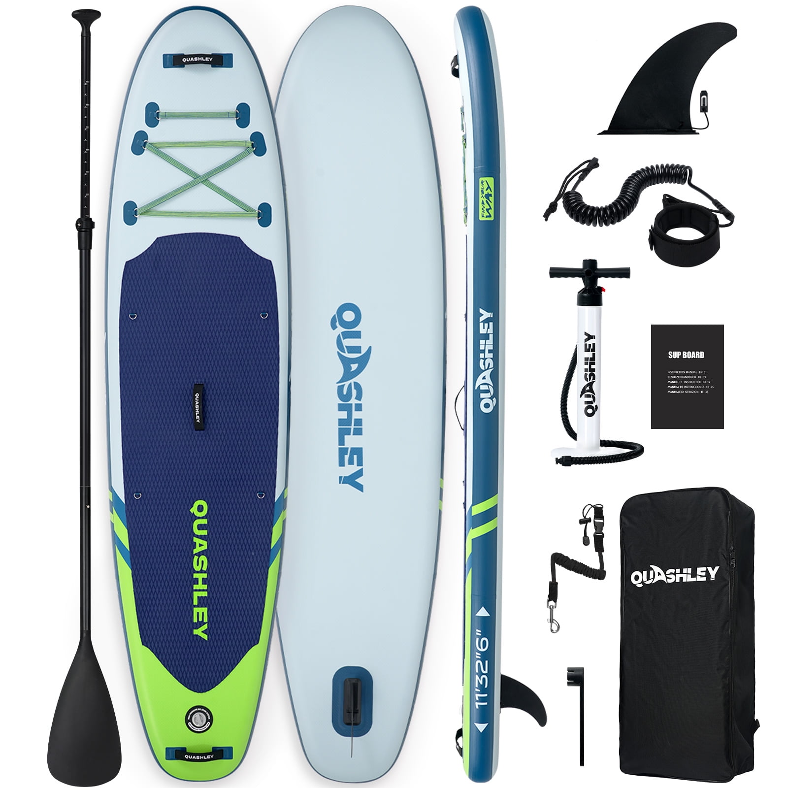 EGGORY 11ft Inflatable Paddle Board Ultra-Light Stand Up Paddle boards ...