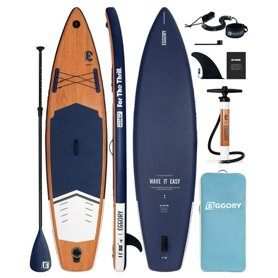 EGGORY Inflatable Paddle Boards 11ft Stand up Paddle Boards with ...
