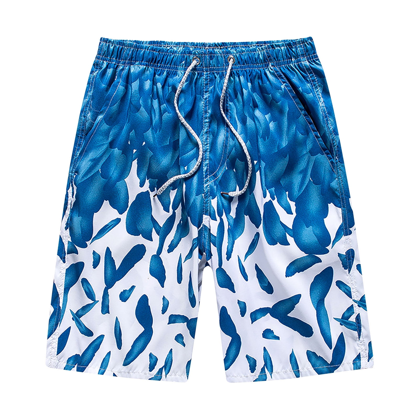 Egnmcr Mens Swim Trunks Quick Dry Beach Shorts Swimwear Bathing Suits