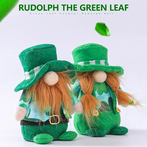 Chanana St. Patrick's Day Gnome Decoration Night Light Plug in for Home ...