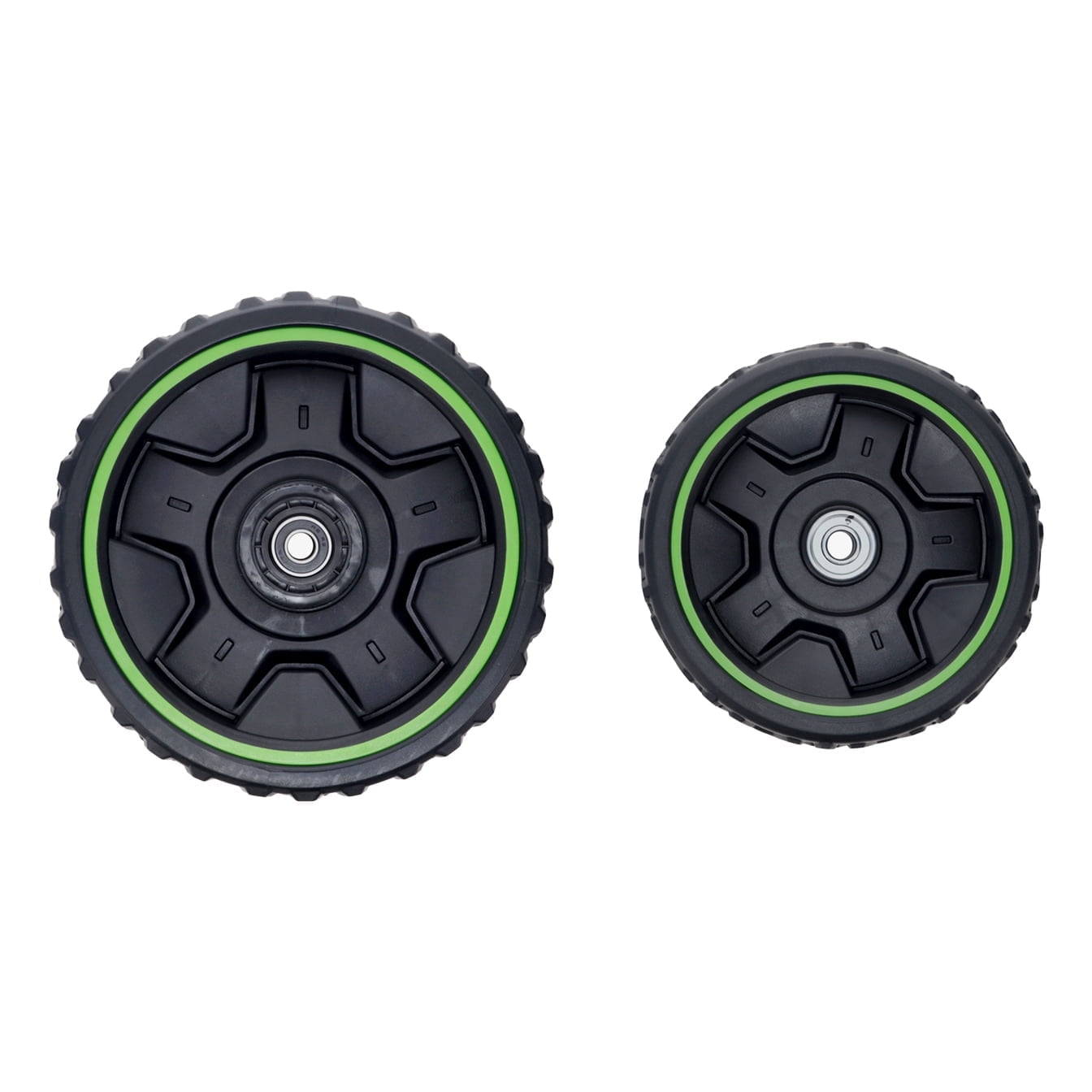 EGO (1) Front Wheel 2824429003 and (1) Rear Wheel 2824430001 for Self ...