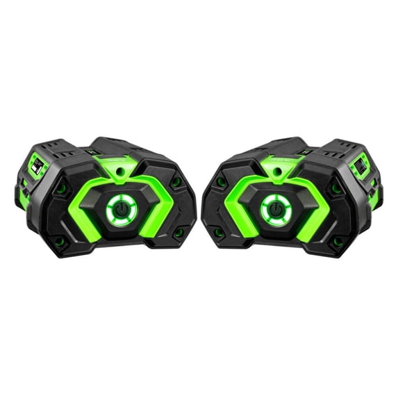Ego Power+ 2-Pack 5Ah Lithium-Ion Battery with Upgraded Fuel Gauge and ...