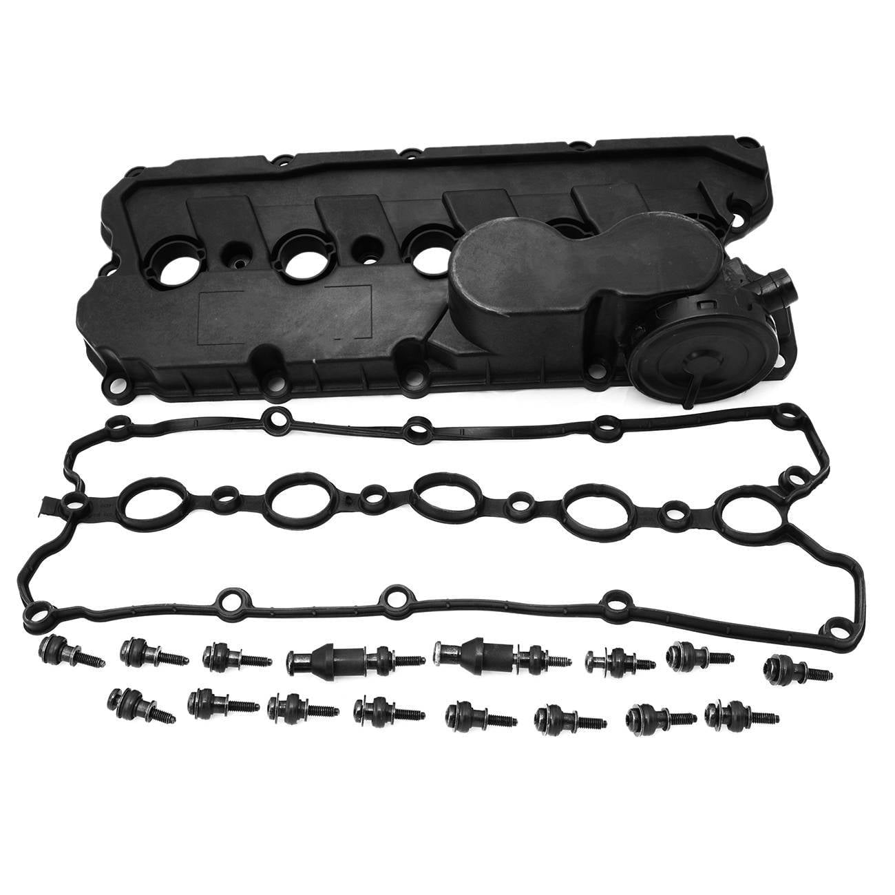 EGOESWELL 07K103469L Complete Engine Valve Cover with Gasket and Bolts ...