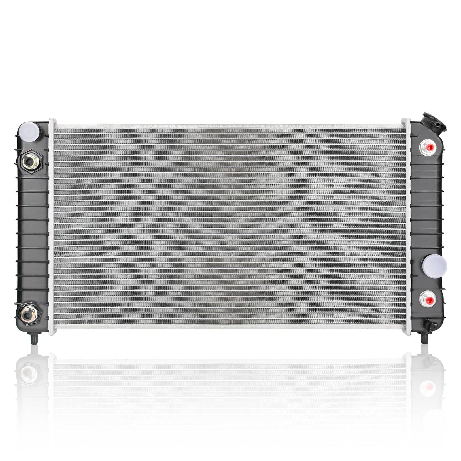 EGOESWELL 1826 Silvery 1-Row Aluminum Radiator, Front Engine ...