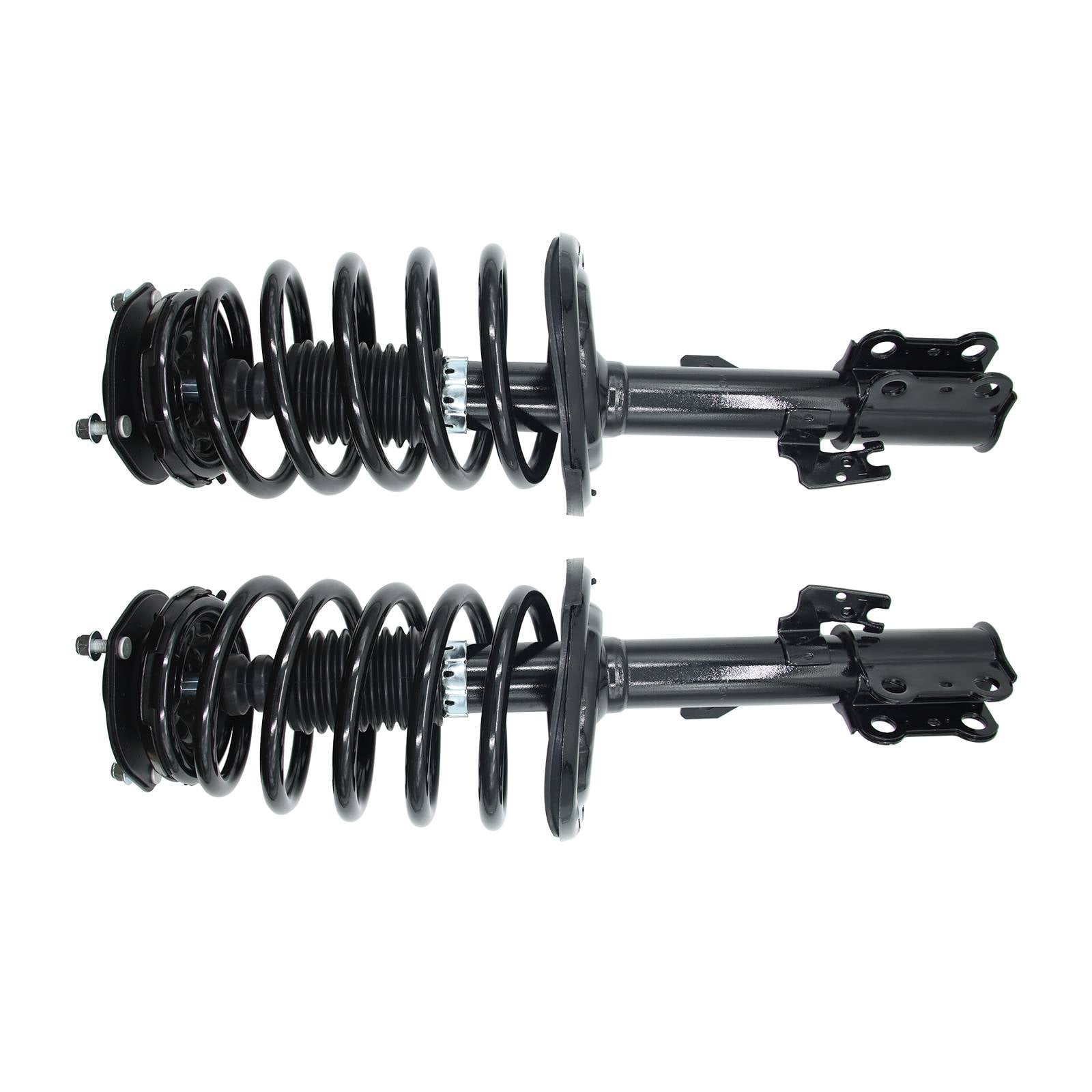 EGOESWELL 2Pcs Black Struts Shock Absorber Front Left & Right Double ...