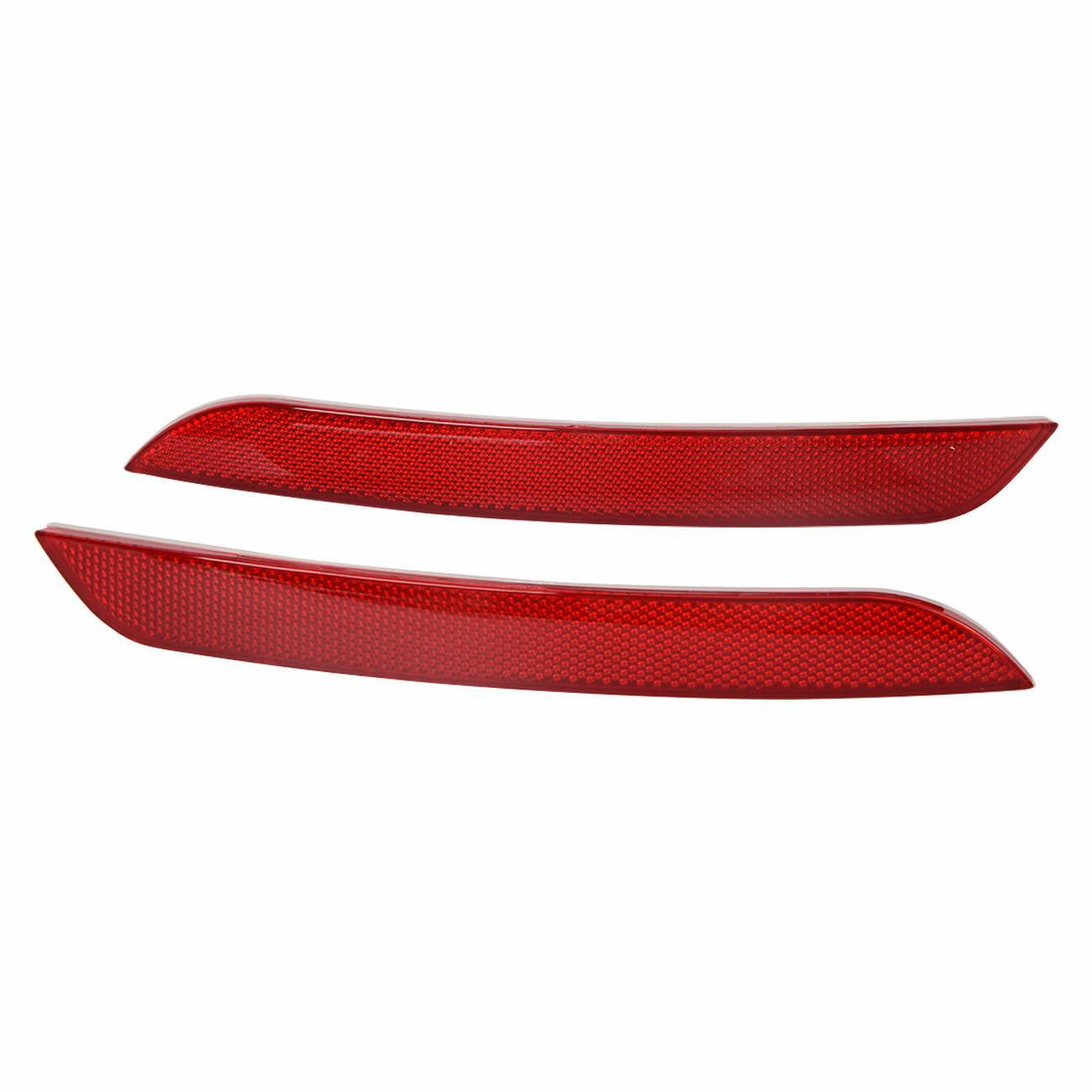 EGOESWELL 63147203237+63147203238 Red Rear Bumper Reflectors, Left ...