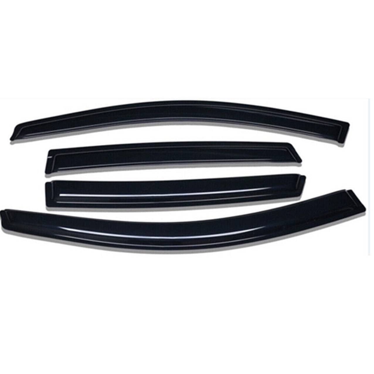EGOESWELL 94383 Car Window Visor Vent Sun Shade Rain Guard Deflector ...