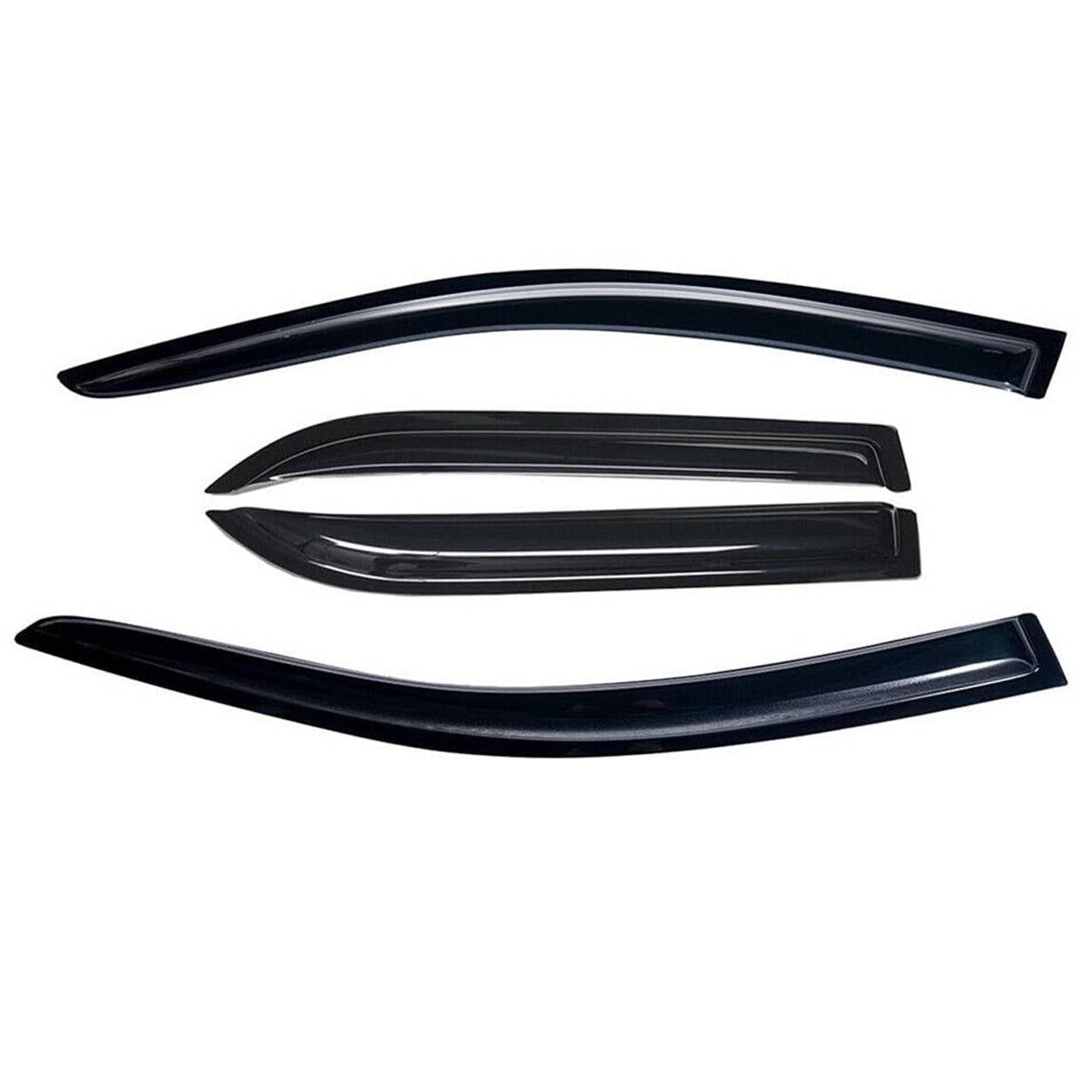 EGOESWELL 94432 Side Window Deflectors for Cars - Vent Visor Sun Shade ...