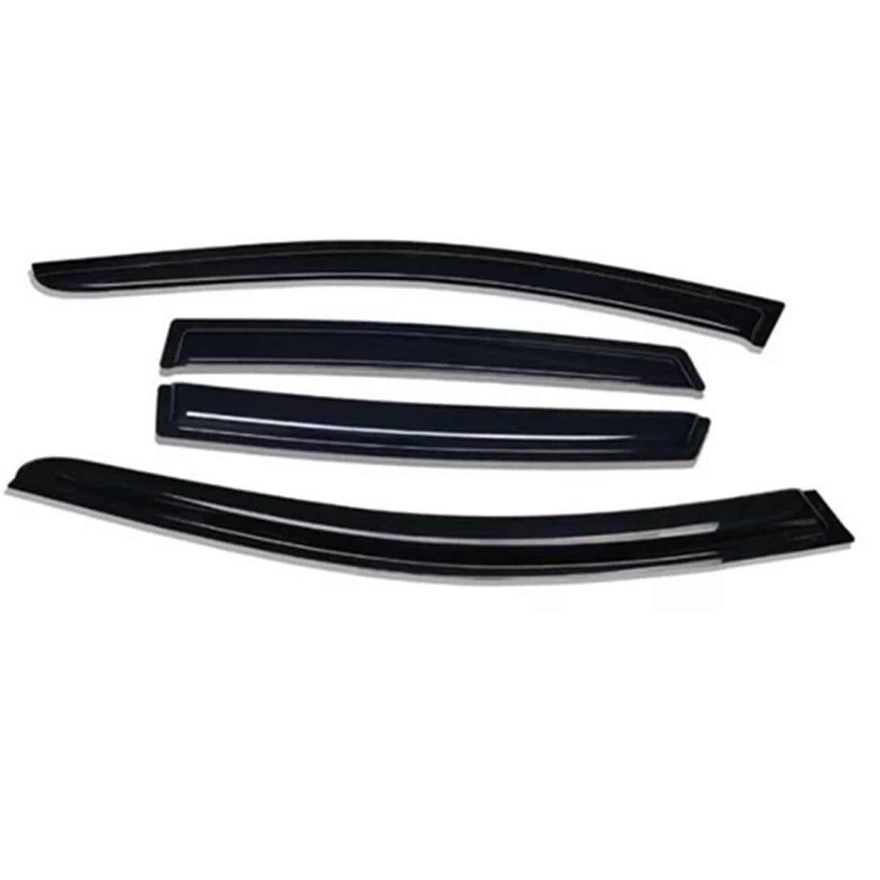 EGOESWELL 94930 Car Window Visor Vent Sun Shade Rain Guard Deflector ...