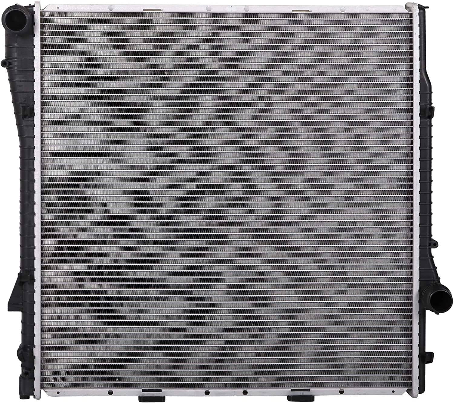 EGOESWELL BM3010120 High-Performance 1-Row Radiator, Unpainted Aluminum ...