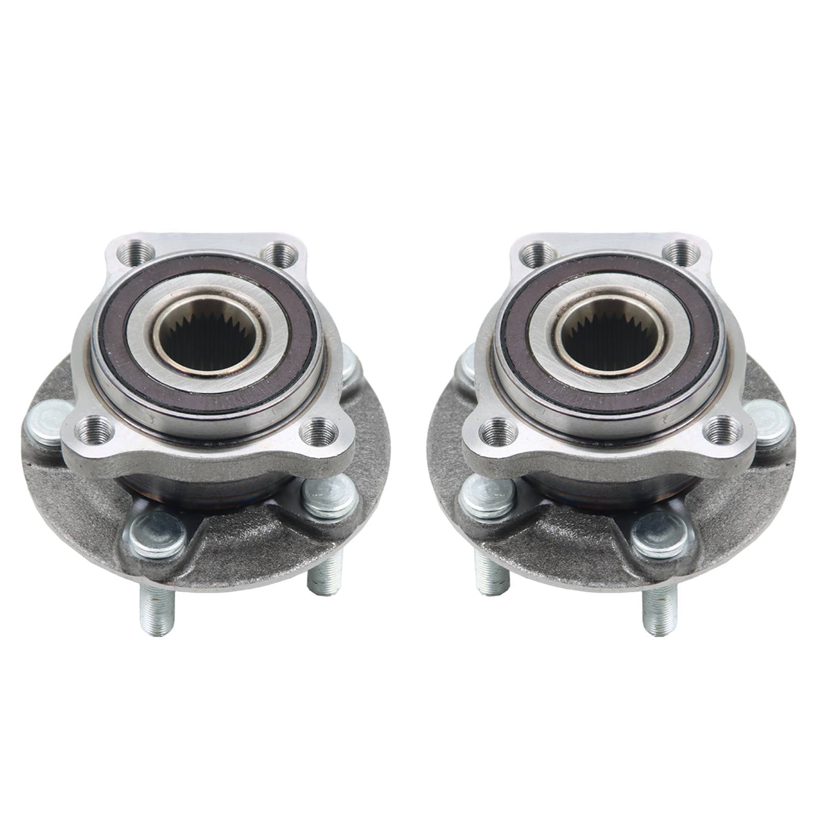 EGOESWELL ICA011201016 Steel 2 Front Wheel Hub Bearings Assembly ...