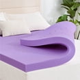 EGOHOME 2 inch Mattress Topper, Cooling Memory Foam Pad with Lavender ...