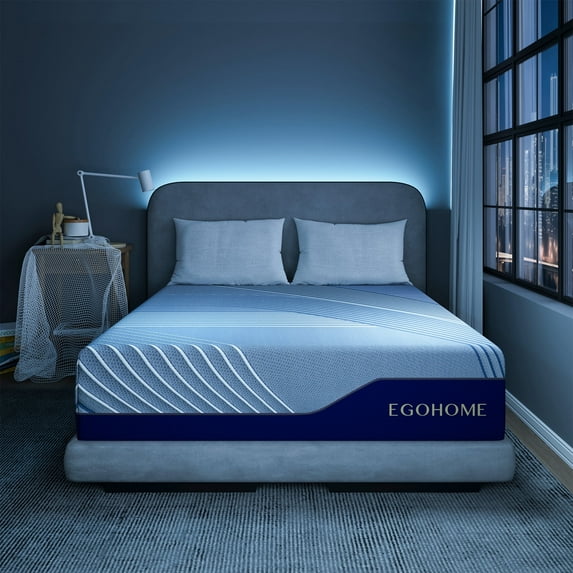 EGOHOME Ego Elysian Queen Mattress, 12 inch Memory Foam Mattress with ...