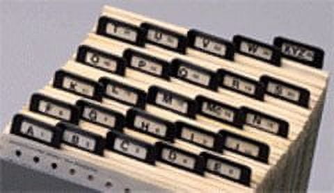 EGP A-Z Index Guides, Metal Tabs, Size 6 1/2 x 9 1/4 - Walmart.com