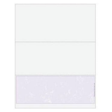 Computer Check Paper - Blank Personal Wallet Checks 3 on a Page ...