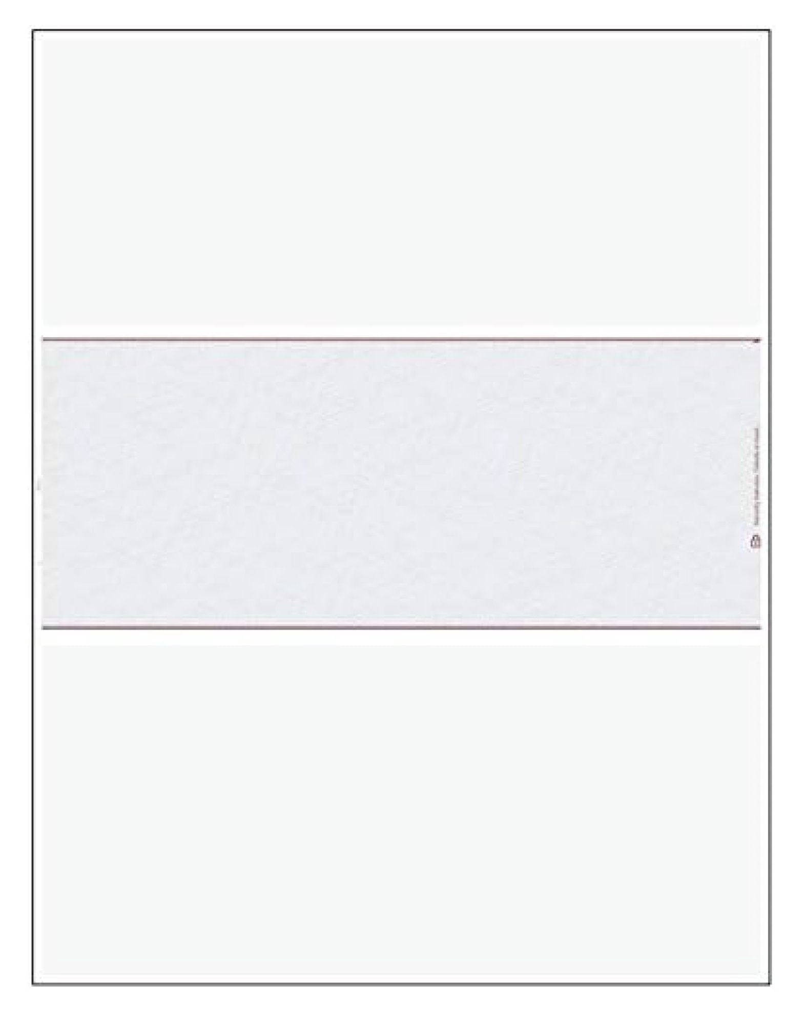 EGP Blank Laser Middle Check w/Two Vouchers, 500 Count (Gray) - Walmart.com
