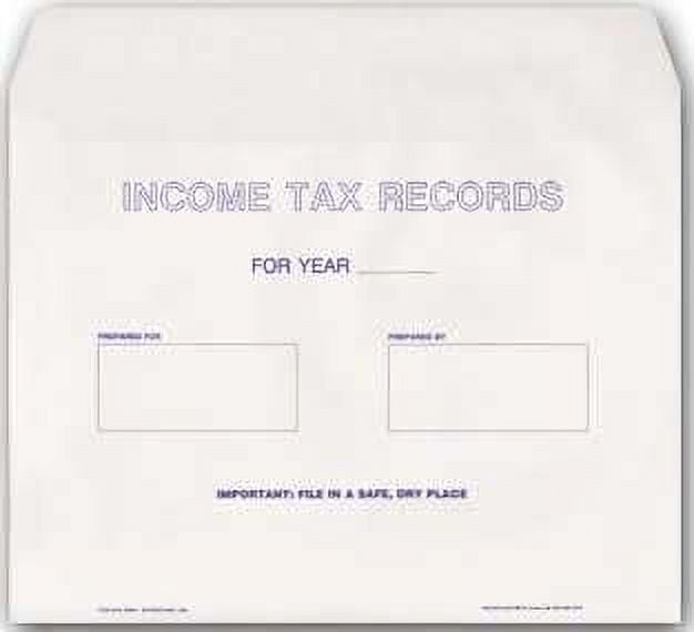 EGP Client Tax Record and Receipt Envelope, 100 Count, Size 9x12 ...