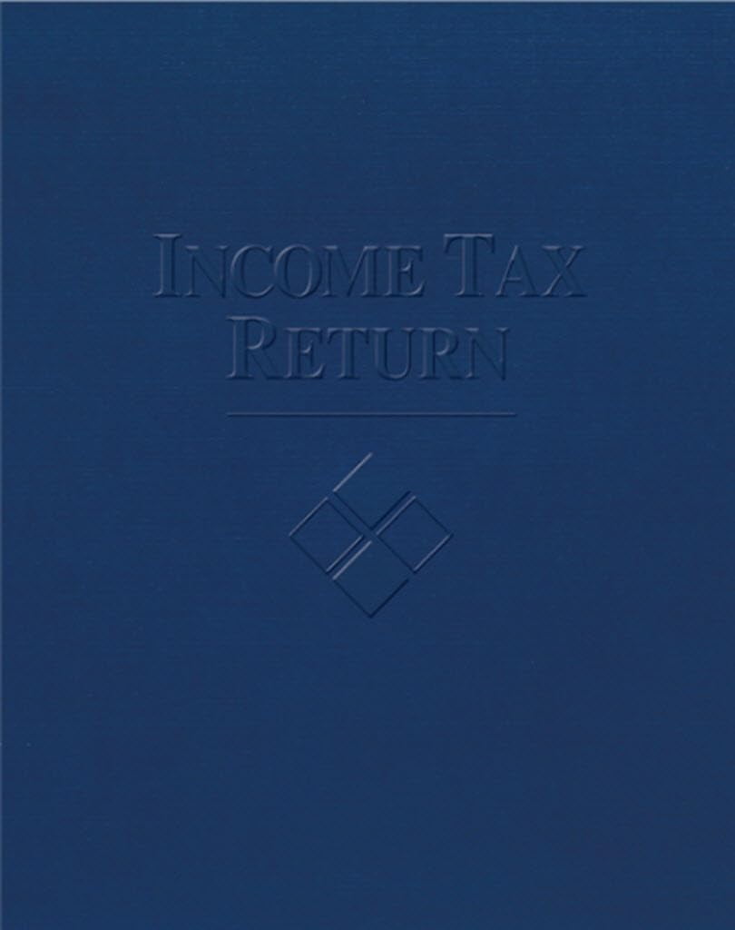 EGP Embossed Loose Pocket Income Tax Return Folder (Blue), 50 Count ...