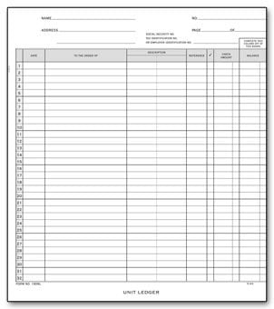 EGP General Disbursement Ledger, 25 Ledgers - Walmart.com