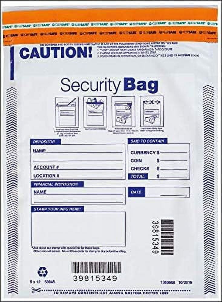 EGP Opaque Single Pocket Bag 9 x 12, 100 Bags - Walmart.com